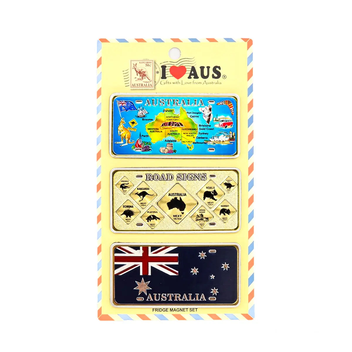 3-piece Australiana Magnet Pack | Allanson Souvenirs