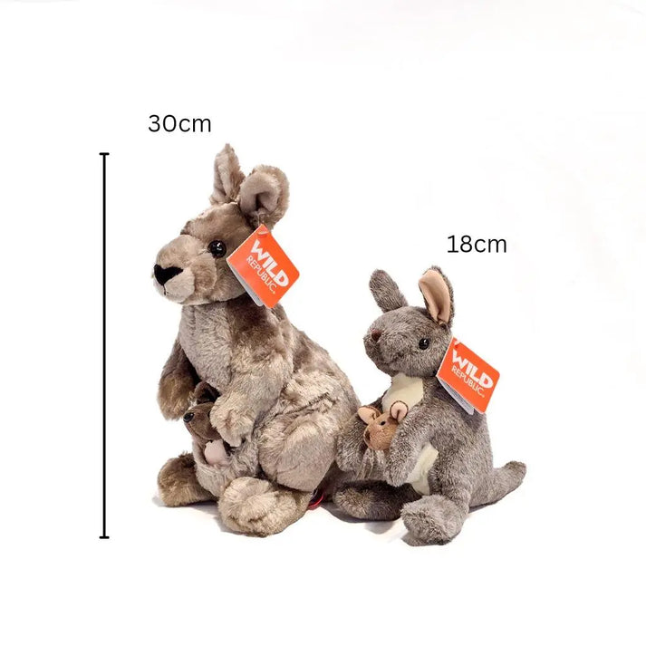34cm Cuddlekins Kangaroo | Plush Toy | Allanson Souvenirs