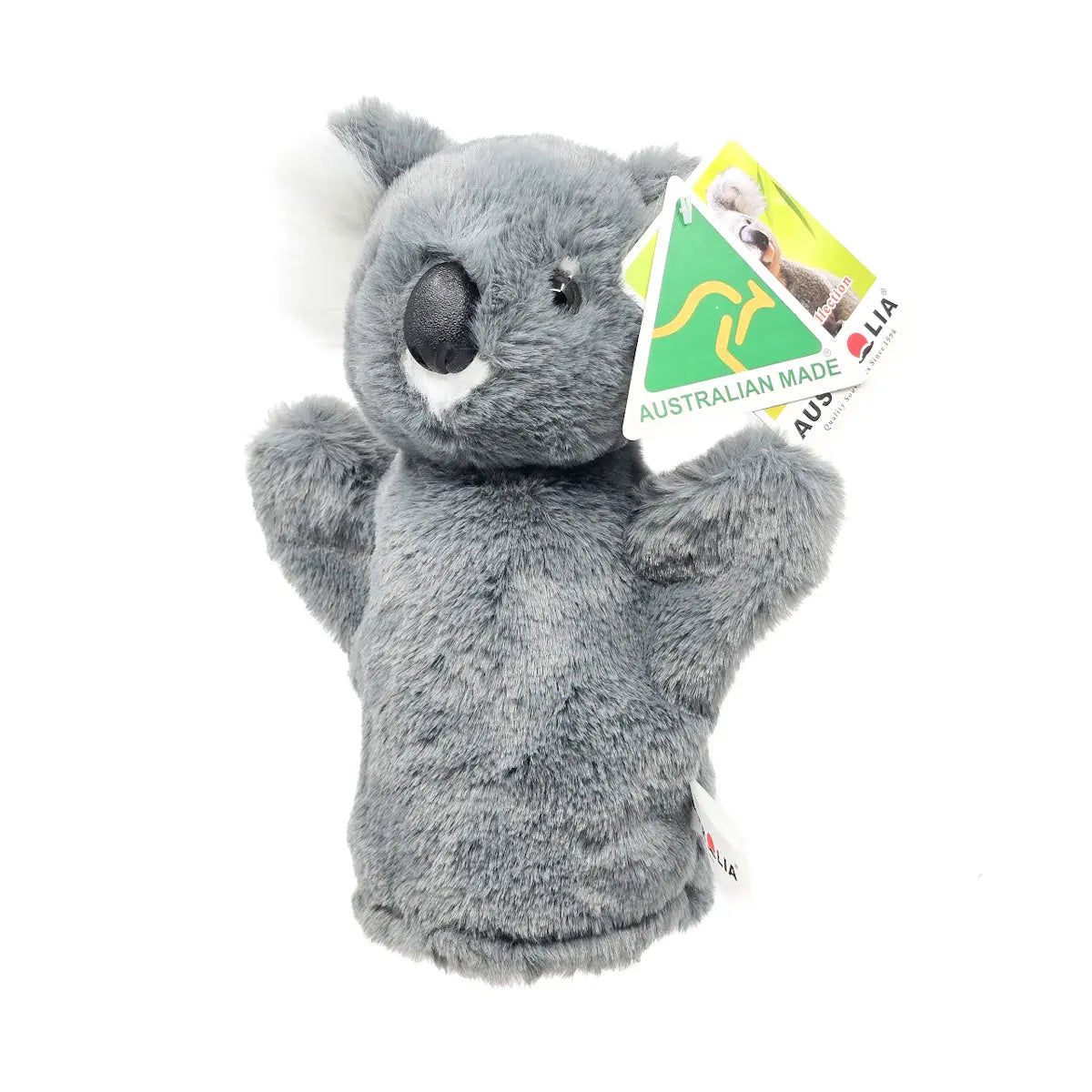 Australian Made Koala Hand Puppet | Soft Plush | Allanson Souvenirs