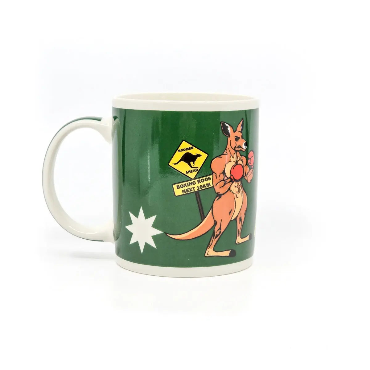 Boxing Kangaroo Coffee Mug | Gifts from Australia | Allanson Souvenirs