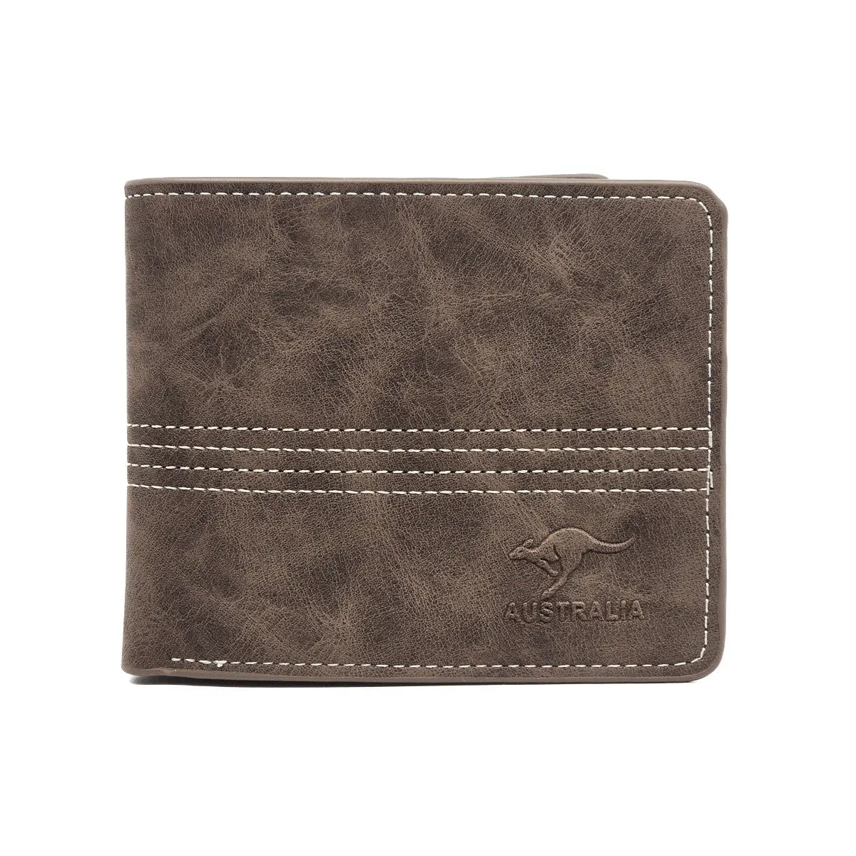Brown Suede Mens Wallet - Souvenir Wallets - Allanson Souvenirs