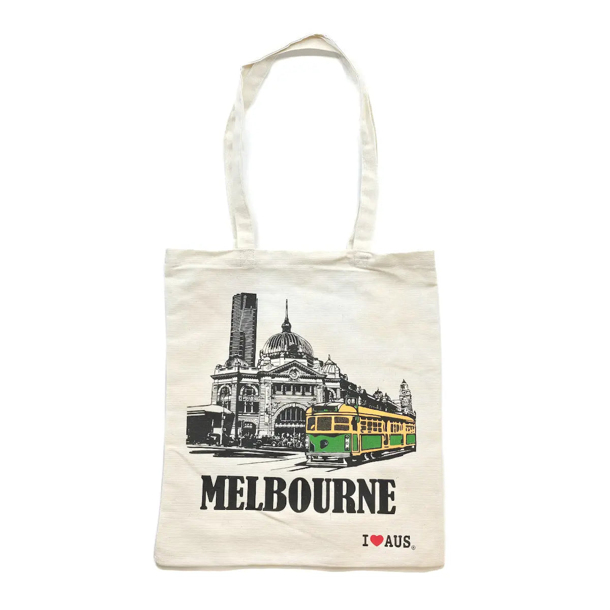 Melbourne Canvas Tote Bag - Souvenir Bags - Allanson Souvenirs