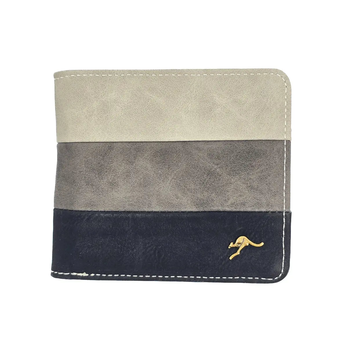 Three Tone Suede Mens Wallet - Souvenir Wallets - Allanson Souvenirs