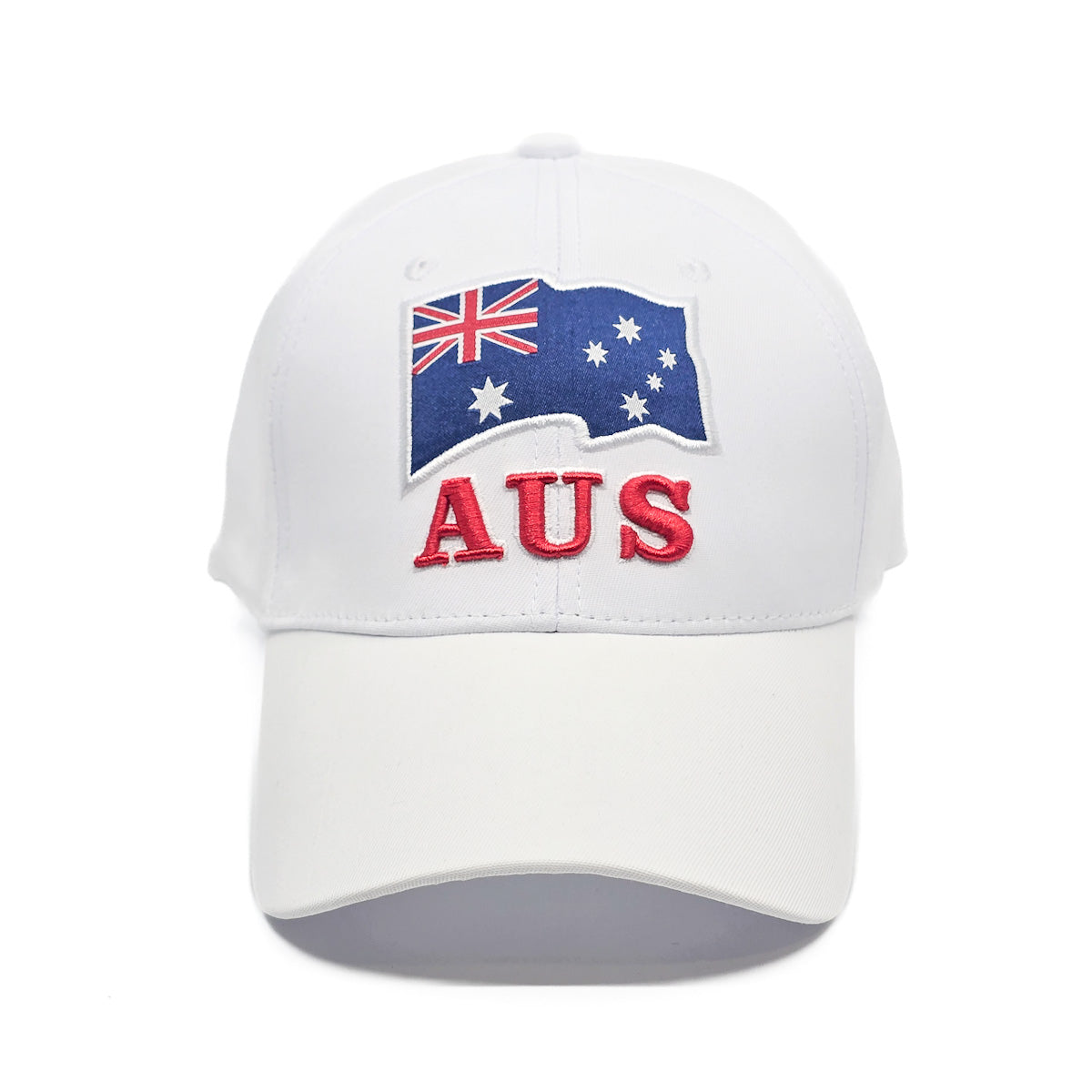 White AUS Lightweight Baseball Cap - Allanson Souvenirs